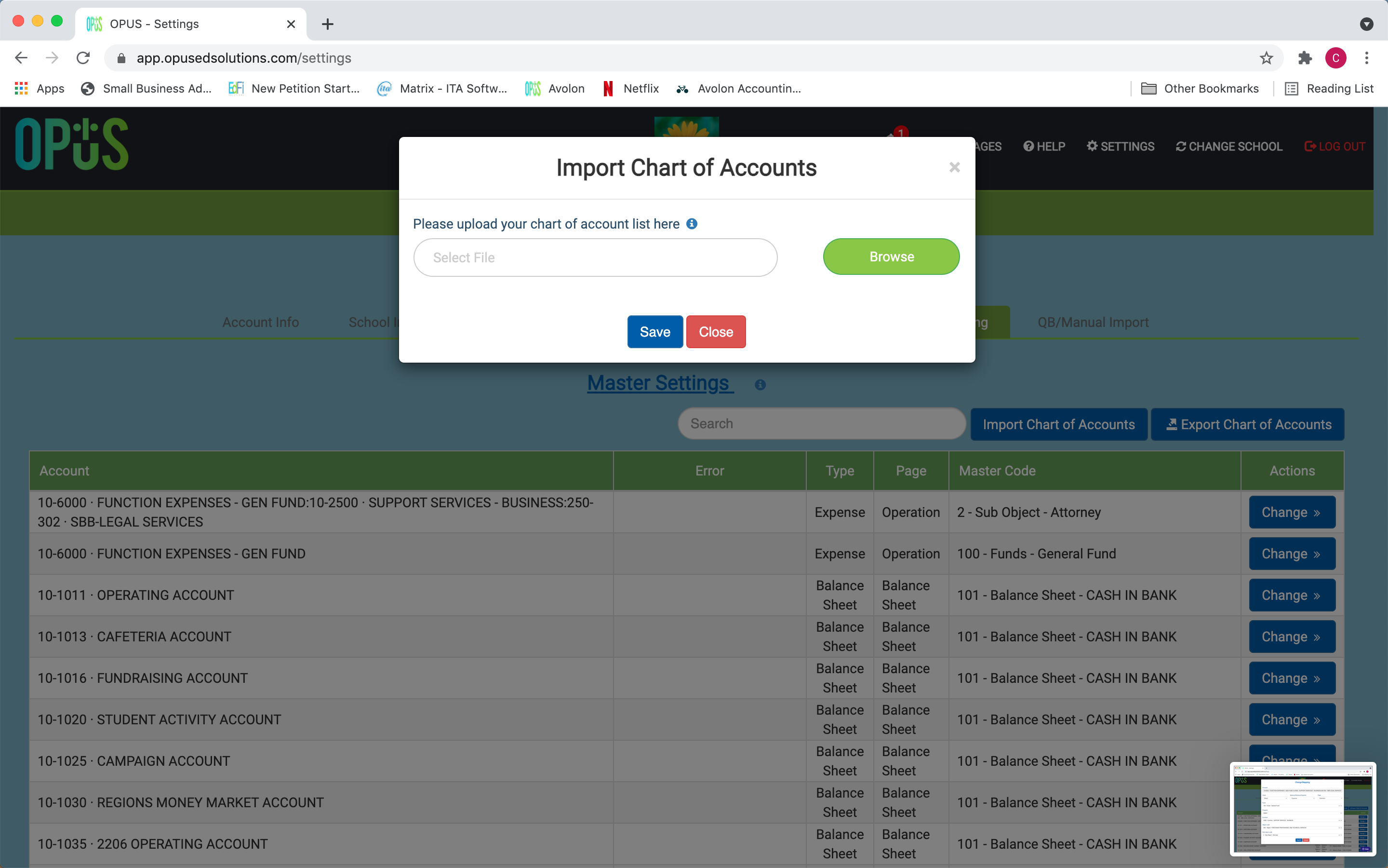 How does COA Mapping works? – Opus